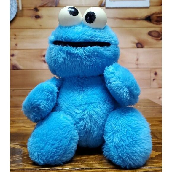 Hasbro | Toys | Vintage 8s Hasbro Softies Cookie Monster Sesame Street ...
